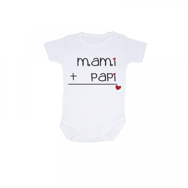 Body personalizado "Mami - Papi - Bebé"